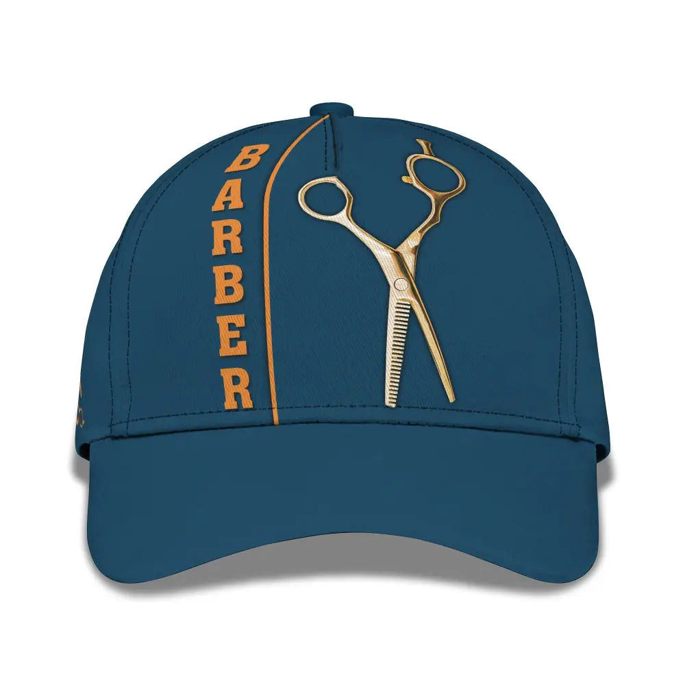 Barber Classic Cap, Hairstylist Hat, Unisex Barber Hat