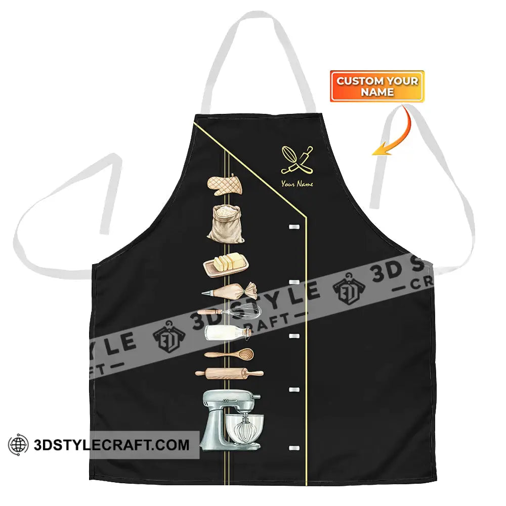 Personalized Apron, Baker Joymuu Apron, Cooking Apparel, Chef Apparel