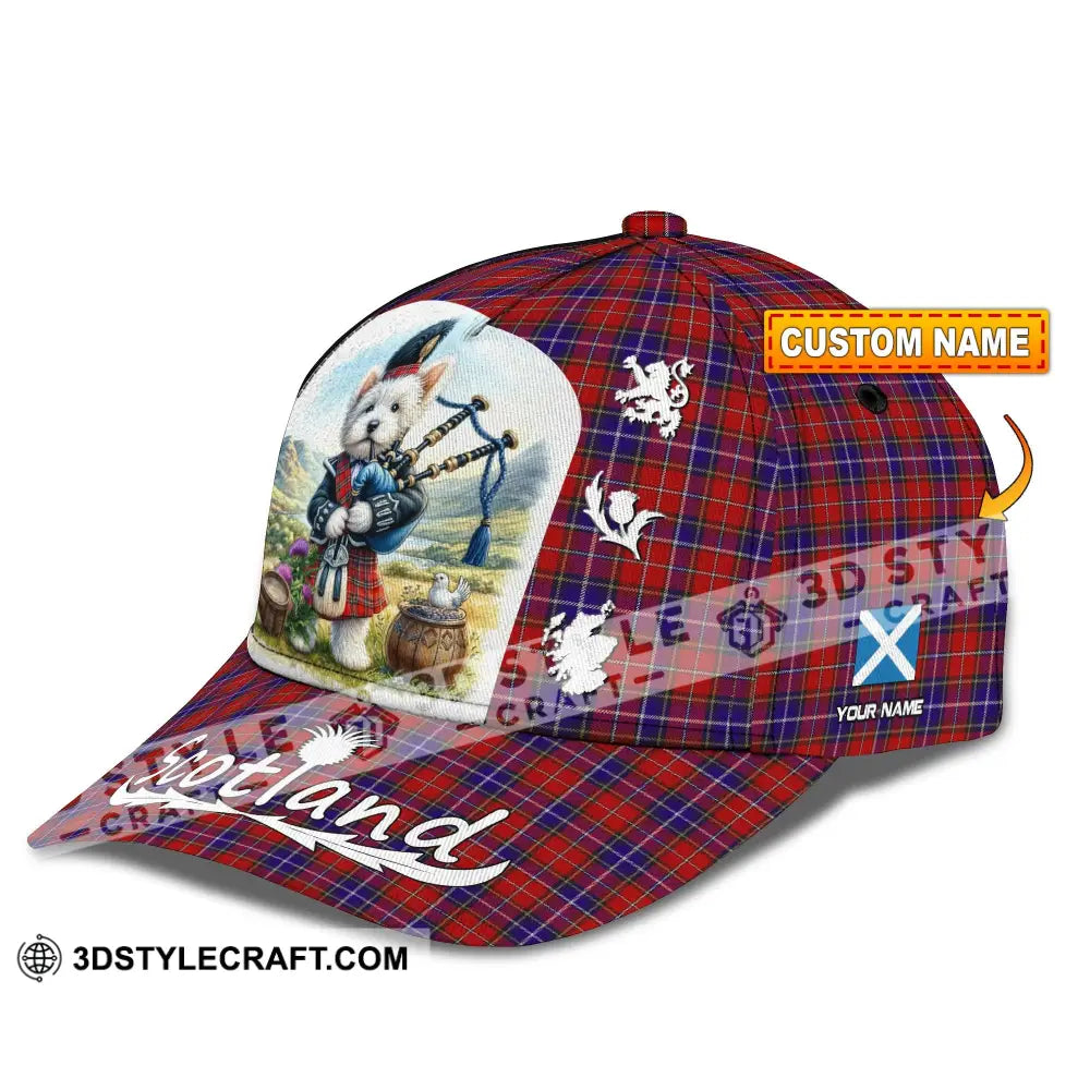 Personalized Cap, Customized Scotland Cap