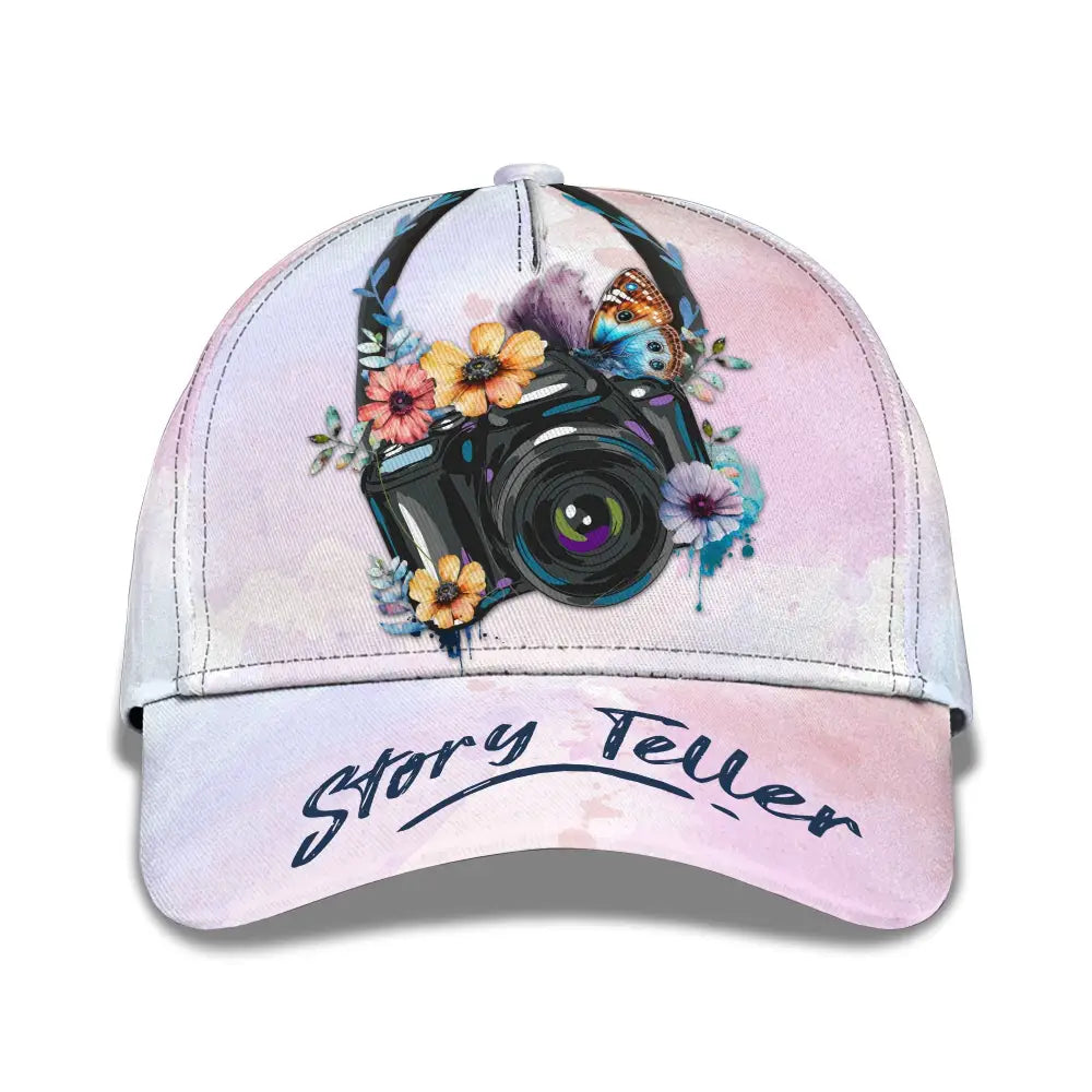 Photographer Classic Cap, Story Teller, Photographer Hat