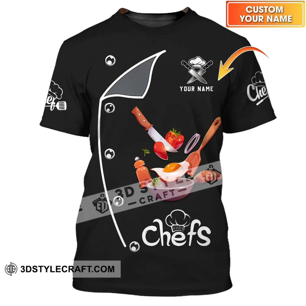 Unisex Shirt - Custom Chef Name Shirt - Chef Shirt - Chef Name, Gift F
