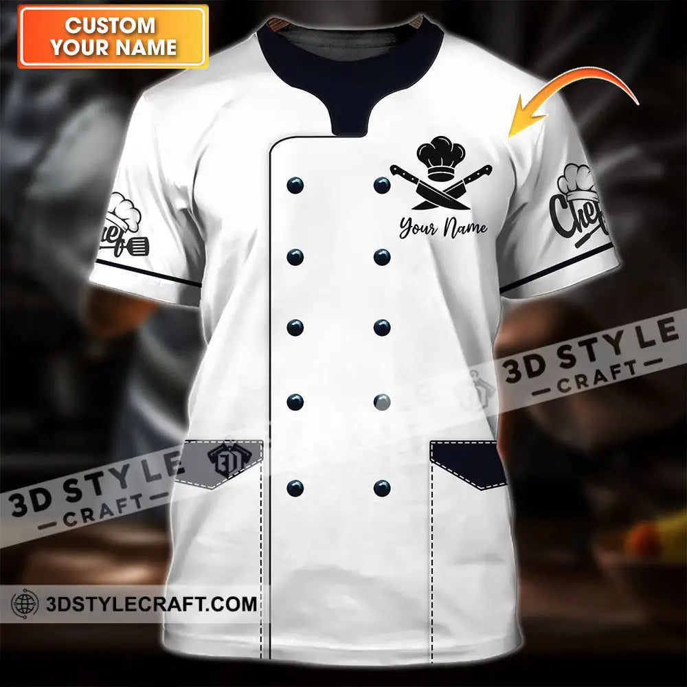 Unisex Shirt - Custom Chef Name T-Shirt, Kitchen Shirt