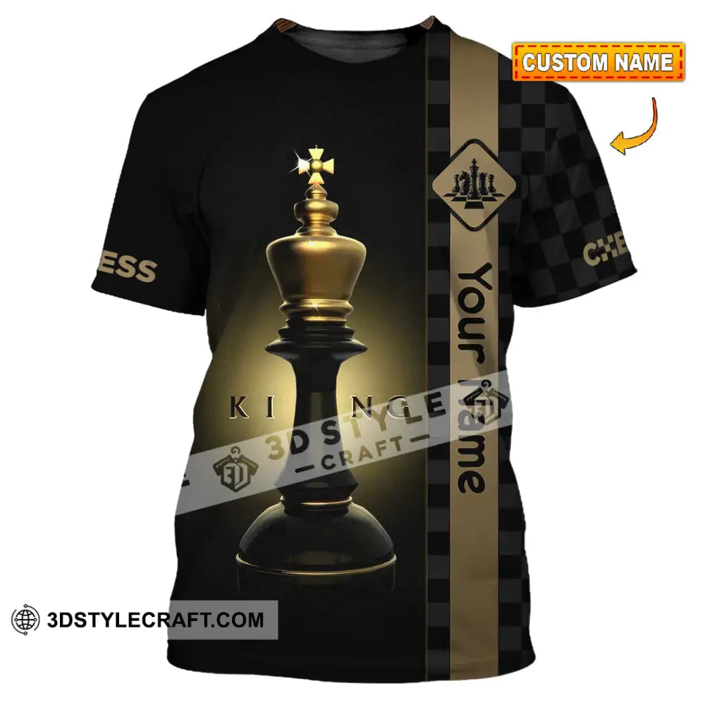Unisex Shirt - Custom King Of Chess Shirt