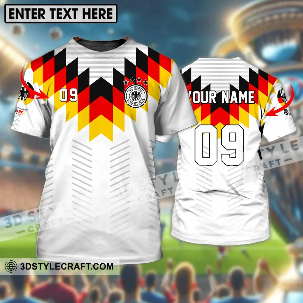 Unisex Shirt - Custom Name And Number Shirt, Euro 2024 Germany Nationa