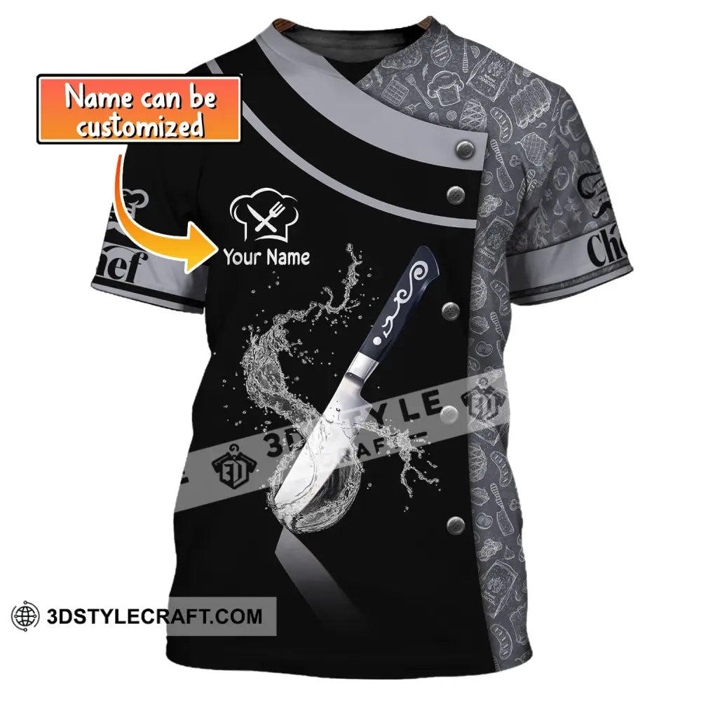 Unisex Shirt, Custom Name Shirt for Chef, Chef Apparel, Chefs Custom G
