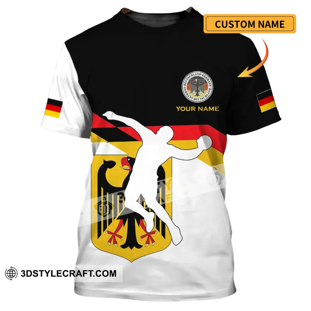 Unisex Shirt - Custom Name Shirt - Germany Handball Shirt