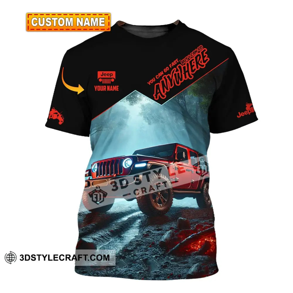 Unisex Shirt, Custom Name Jeep Gladiator Shirt, Jeep Polo Long Sleeve