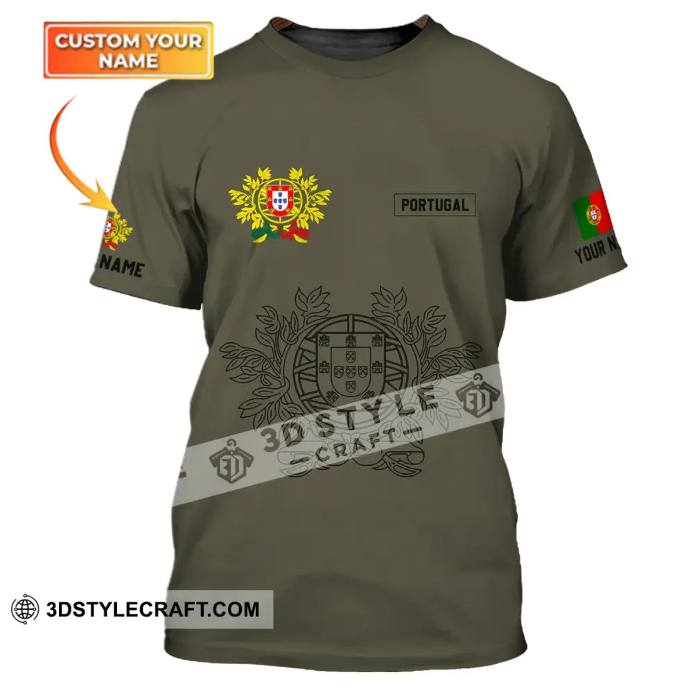 Unisex Shirt - Custom Name T-Shirt - Portugal Name Clothing, Portugal