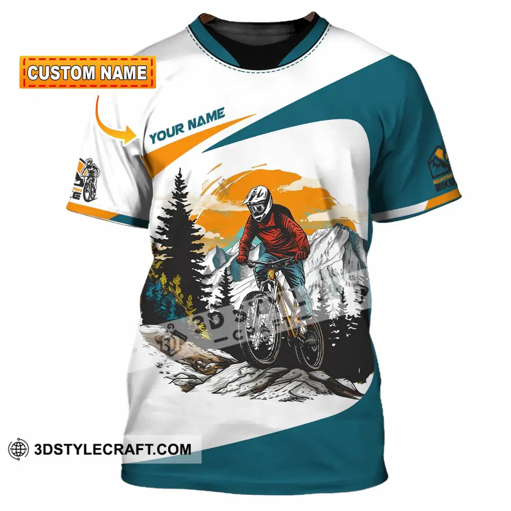 Unisex Shirt - Custom Text Shirt, Mountain Bike Shirt