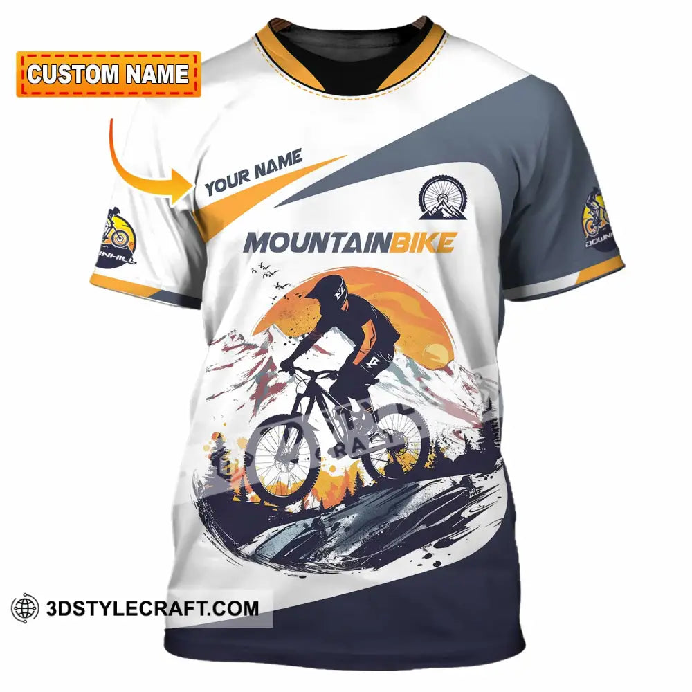 Unisex Shirt - Custom Text Shirt, Mountain Bike Shirt