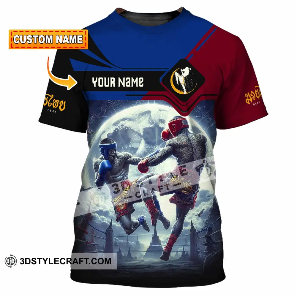 Unisex Shirt - Custom Text Shirt, Muay Thai Shirt